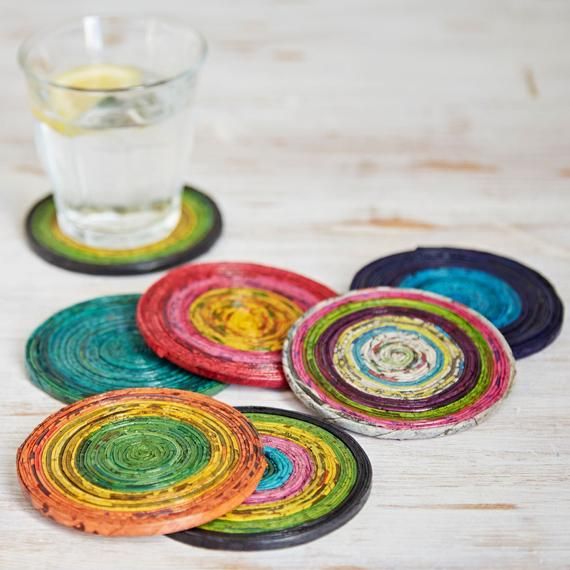 Creative Ways to Recycle Coasters - Nature365